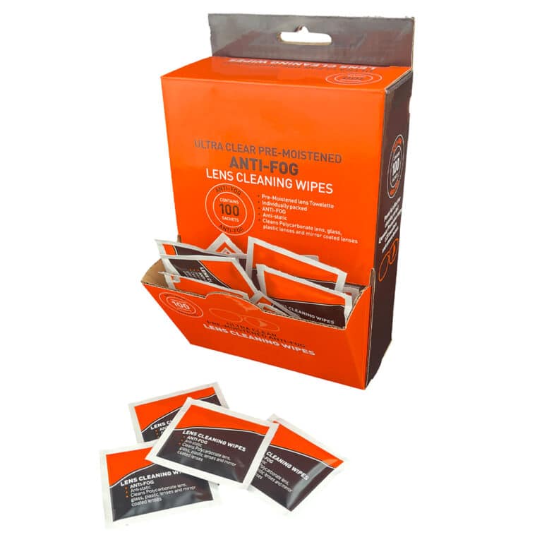 Pro Choice Anti-Fog Lens Wipes | 100 pcs | 15cm x 12.5cm